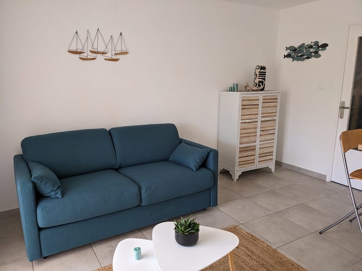 Studio Avec Garage Et Tout à Pied - Plage, Port - Six-Fours-les-Plages