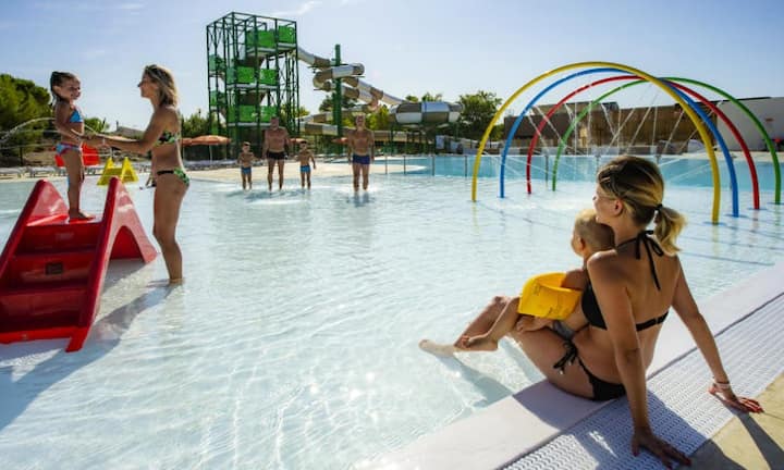 Camping 4* : Mobil Home Premium Narbonne Plage - Gruissan