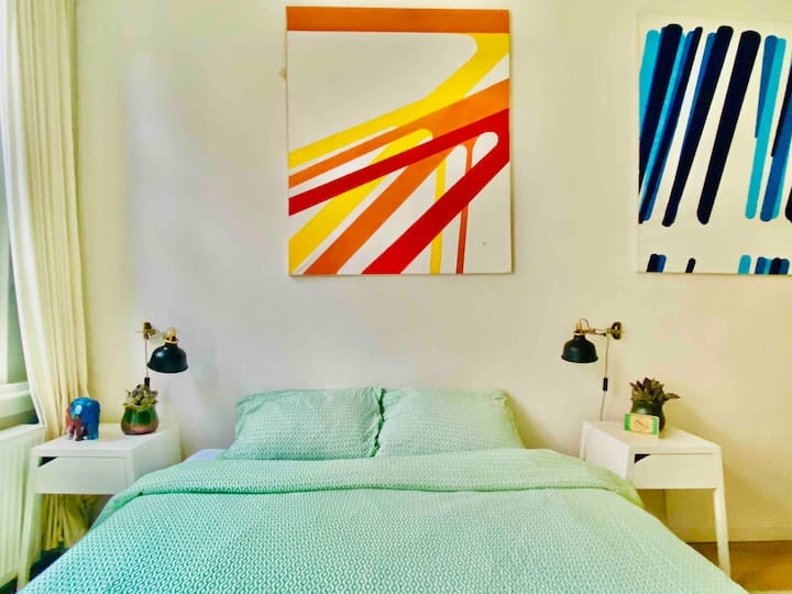 Lovely Retro Room With Private Bathroom - Ámsterdam
