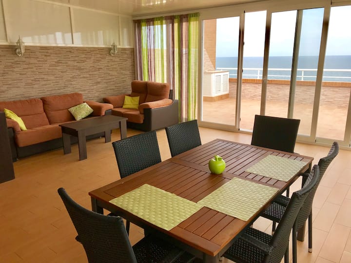 Light&spacious Terrace, 1st Line, Marina D'or - Marina d'Or - Polígono la Catalaneta