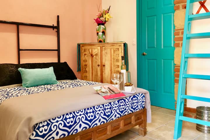 Turquesa Loft/relax & Romántico/centro/terraza - Guanajuato