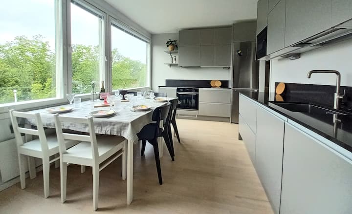 Tilava Koti, 3 Mh, 2 Wc, Ilmainen Pysäköinti - Turku
