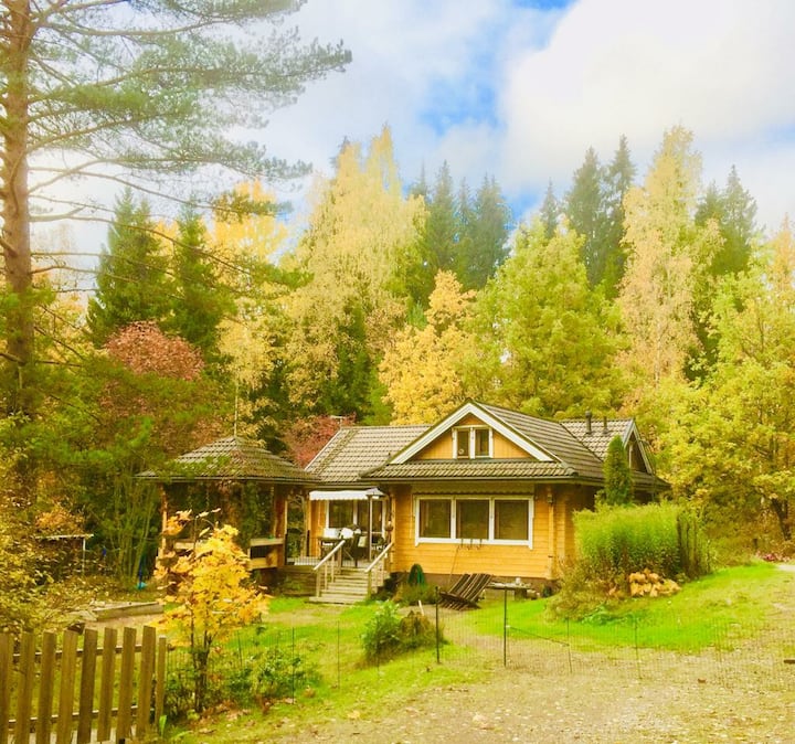 Villa Kanttarelli Loghouse, Nuuksio National Park - Espoo