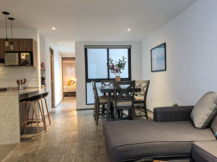 Cheery N' Cozy Apt In Barrio Escandon Near Condesa - Mexico City