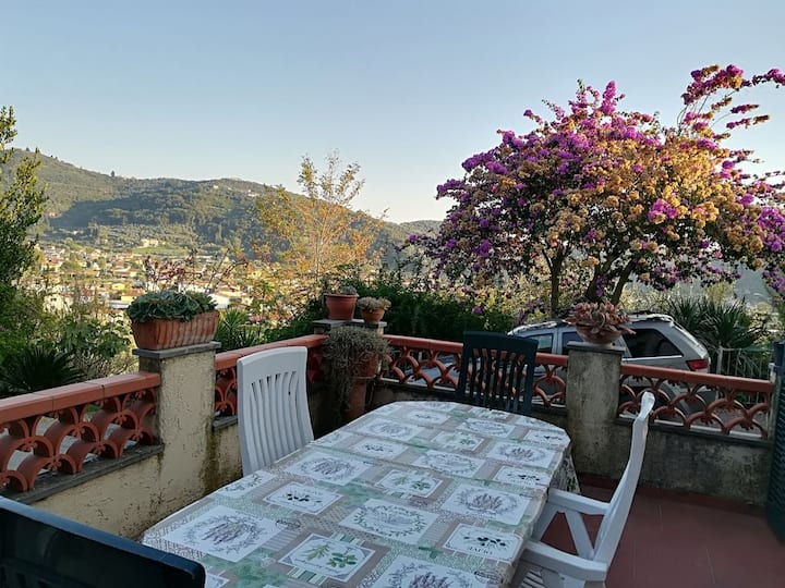 Casa Con Vista E Piscina A Piano Di Conca - Camaiore
