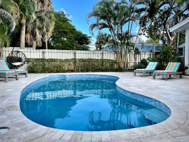 Ft Lauderdale 4 Bedroom Heated Private Pool Home - Fort Lauderdale
