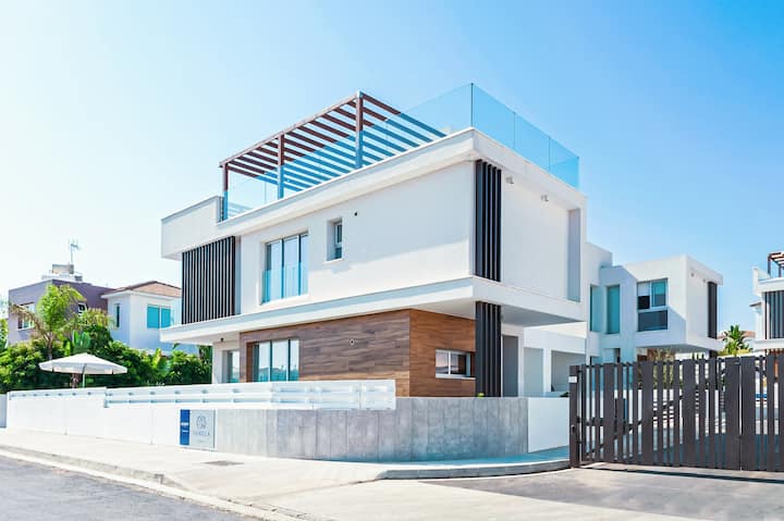 Vanilla Sands 3bdr W/pvt Pool In Protaras - Паралимни