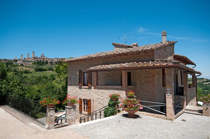 Villa La Porticciola- Very Close To City Center - San Gimignano