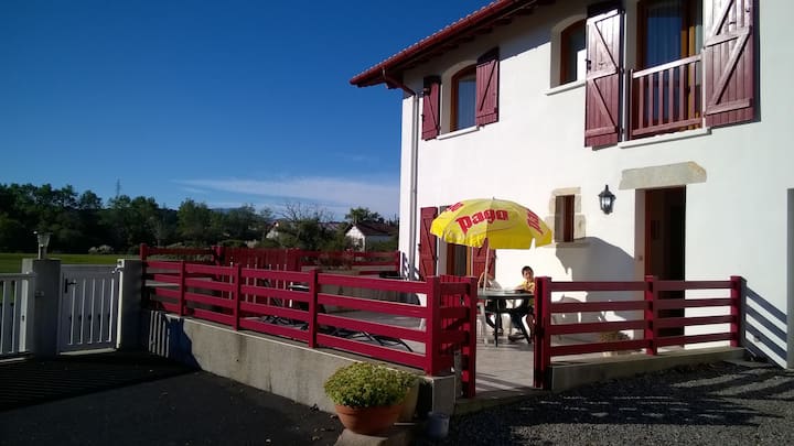 Appartement Spacieux Avec Vue Sur La Rhune - Arbonne