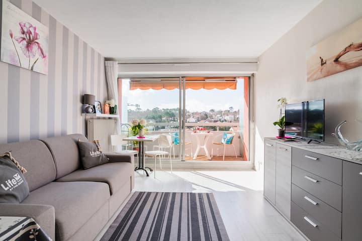 Centre Charmant Studio Vue Sur Ville D Hiver - Arcachón