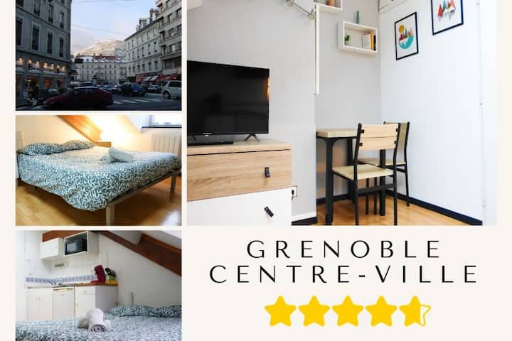 Charmant Studio En Plein Cœur De Grenoble - Grenoble