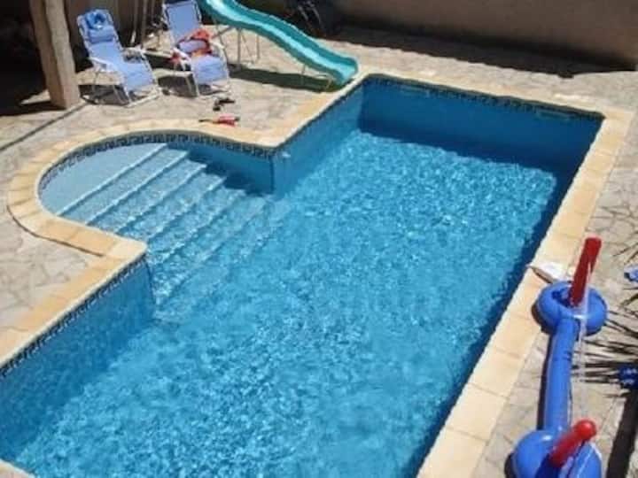 Villa Private Pool Gym 5km Med Beach Wifi .Child 1m Pool Protection Etc Option - Portiragnes