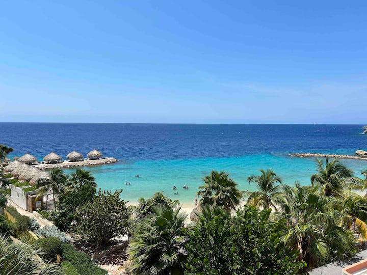 New Blue Bay Penthouse 6p Beachfront With Sea View - Curaçao