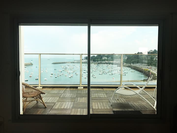 Appartement Terrasse Vue Mer Sur Le Port - Saint-Quay-Portrieux