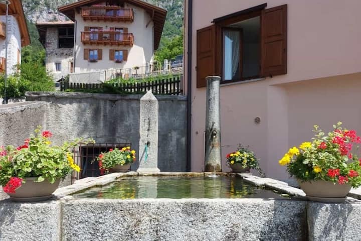 Casa "Alla Fontana" Con Sauna E Vista Castello - Molveno