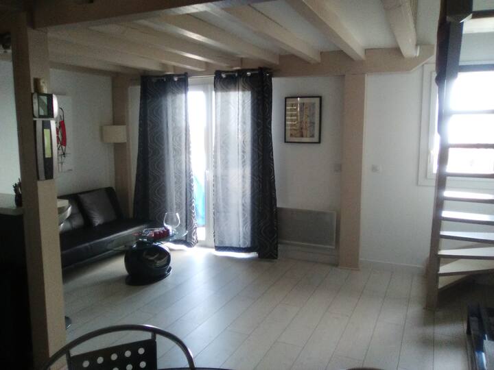 Jolie Maison Mitoyenne Avec Vue Mer - Saint-Jean-de-Luz