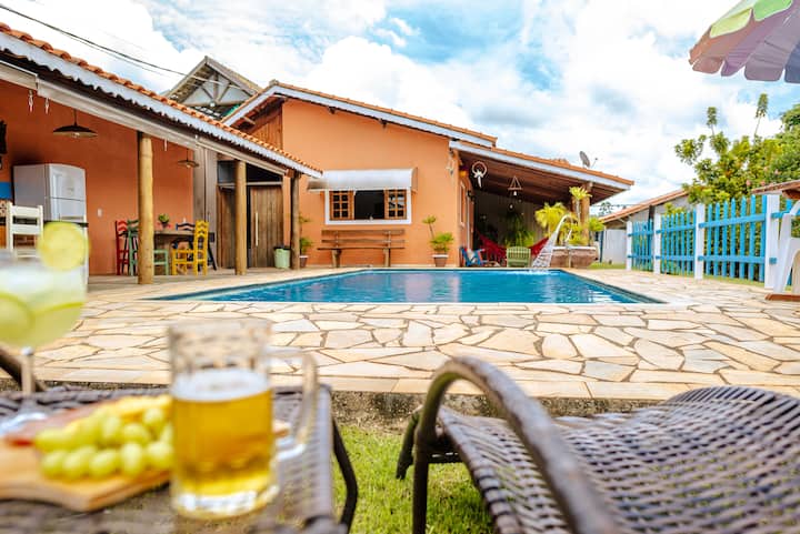 Piscina Climatizada E Lazer Para Toda A Familia - Atibaia