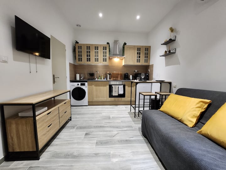 Studio Climatisé Avec Cour Privé - Avignon