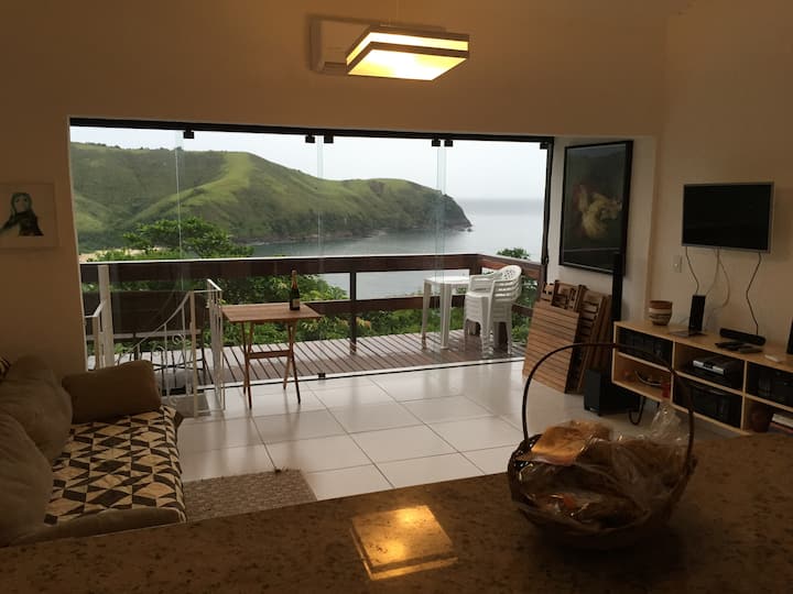 Beautiful View Beach With Mountain - São Sebastião