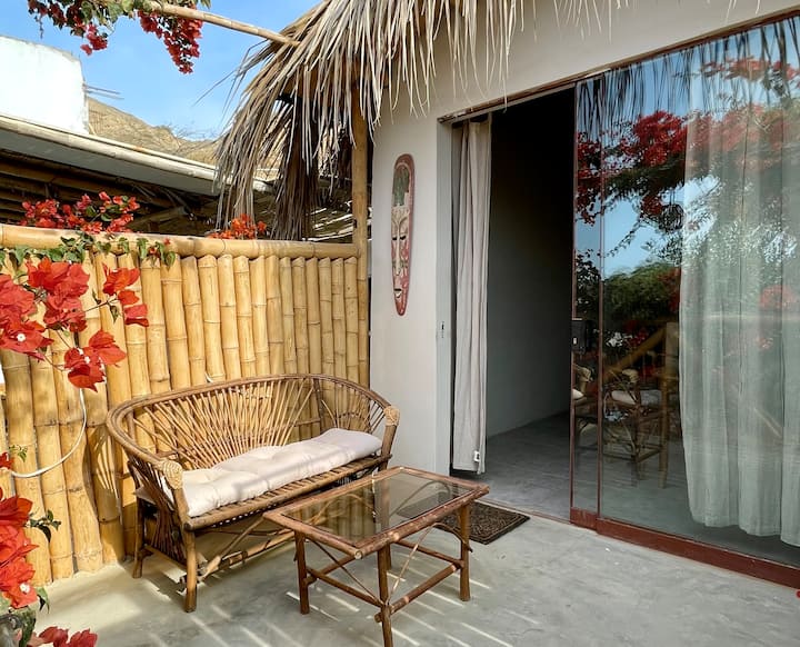 Acogedor Loft Para Parejas En Las Pocitas, Máncora - Máncora