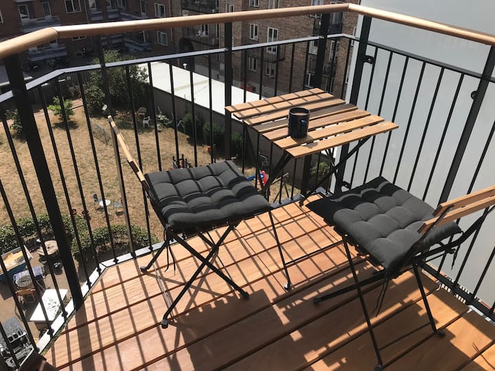 Apartment With A Balcony Close To Metro And Beach - Kopenhagen