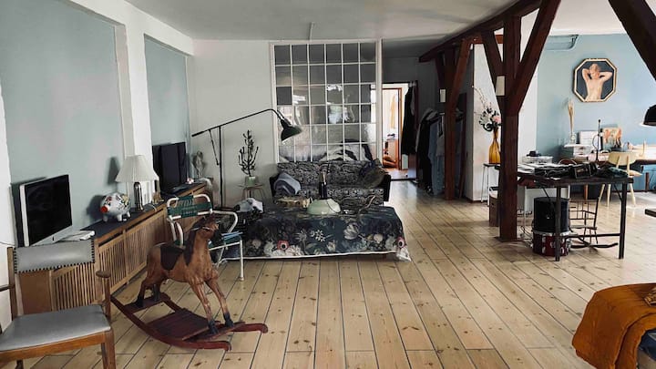 Amazing Newyork Artistic Space In Central Nørrebro - Copenaghen