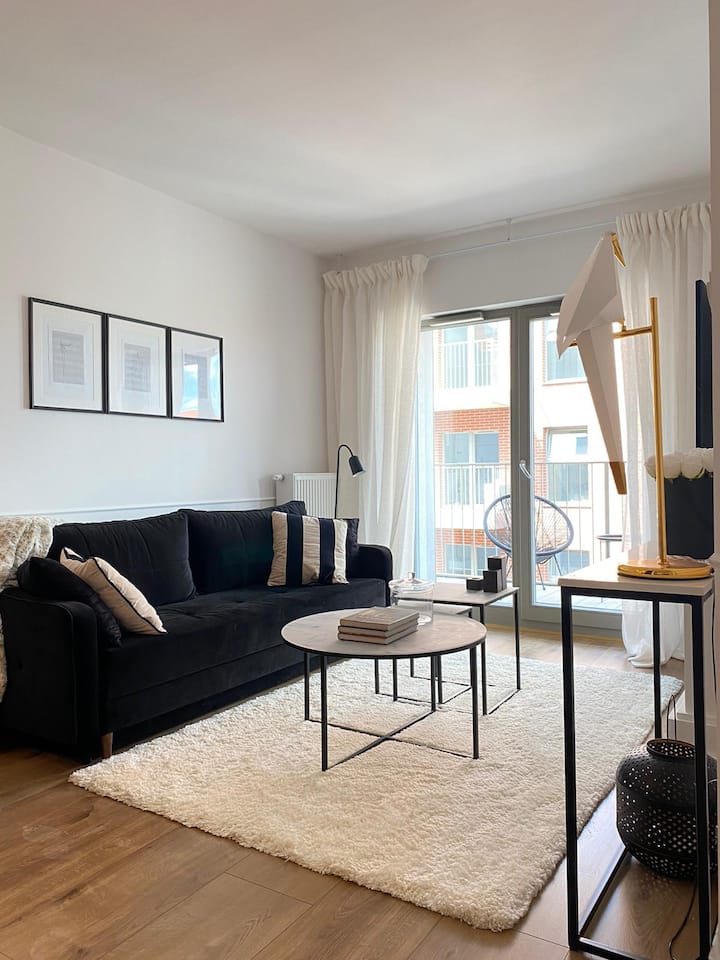 Nowy Apartament Na 4 Osoby Kilka Kroków Od Motławy - Gdańsk