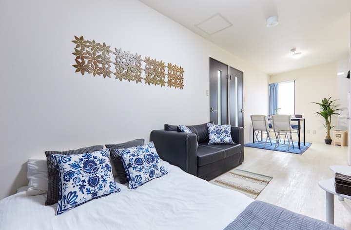H-jr Kamada 10min,2br,up To9pp, Hanedaap/wifi,49sq - Kawasaki