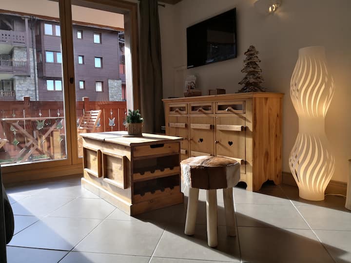 Everest Welcome : Appart 4 Pers. Avec Chambre - Prapoutel