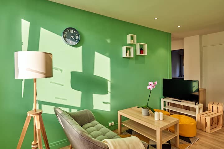 La Cigale - 4 Chambres / Wifi / Parking Gratuit - Grenoble