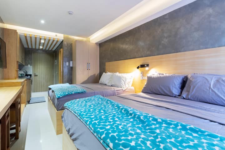 Style Hôtel, 2&nbsp;Lits Queen Size, Moa, Tv 4k - Manille