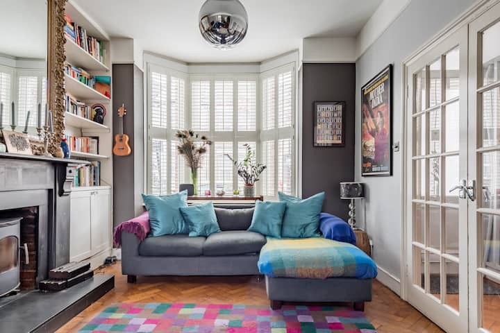 Victorian Terraced Home With Garden Steps From Tube - Londres