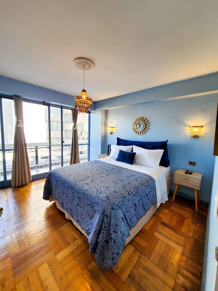 Depto. 2d Impecable• Aire Acond•metro Los Héroes. - Santiago