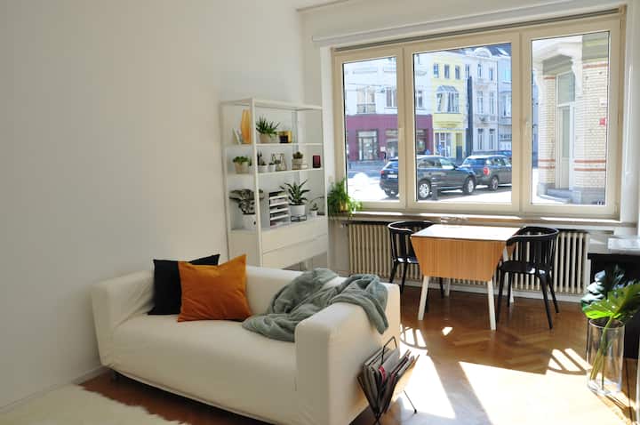Bnb Renee - Bright Apartment Near Station - Gand