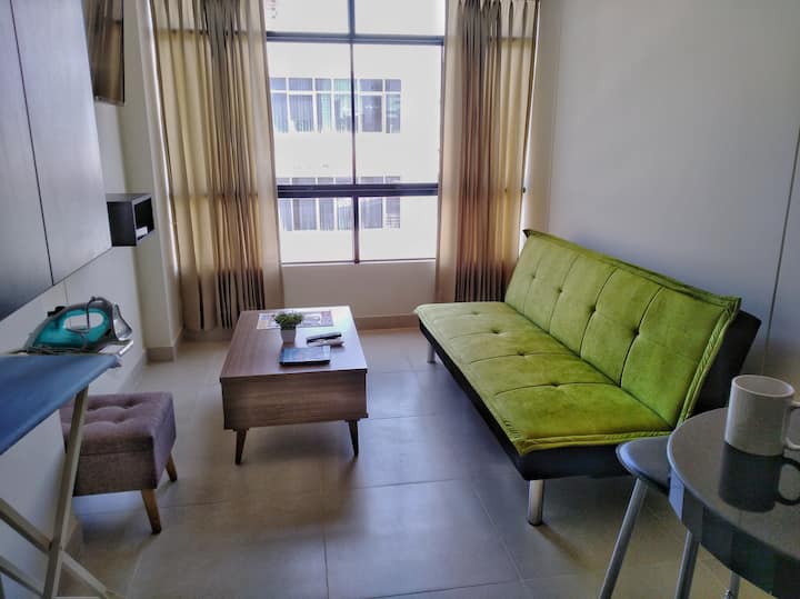 Minidepa Acogedor Con Cocina Equipada, 4° Piso - Chiclayo