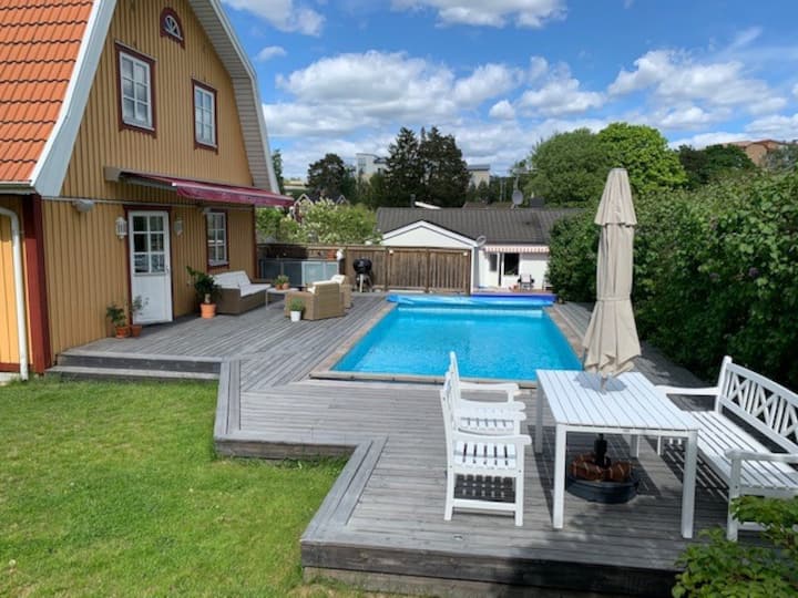 Lovely Villa With Pool, Sauna And Fireplace - Zweden