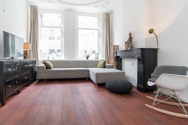 Spacious And Unique Apartment 85m2 With Garden - Amsterdam