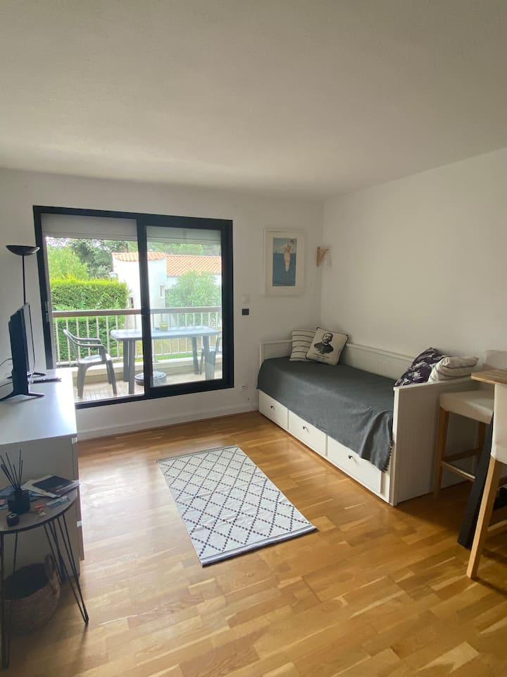 Studio Dans Résidence Avec Piscine Et Tennis - Saint-Trojan-les-Bains