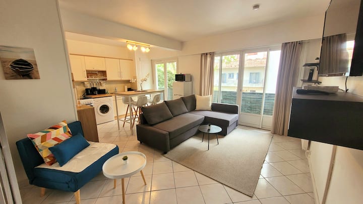 Appartement Climatisé à 3 Min De La Plage - Biot