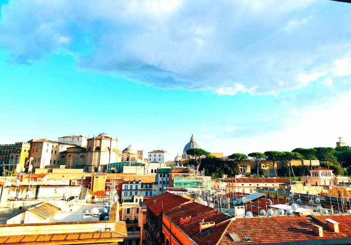 Your Vatican Terrace! Room Superior - Vatican City