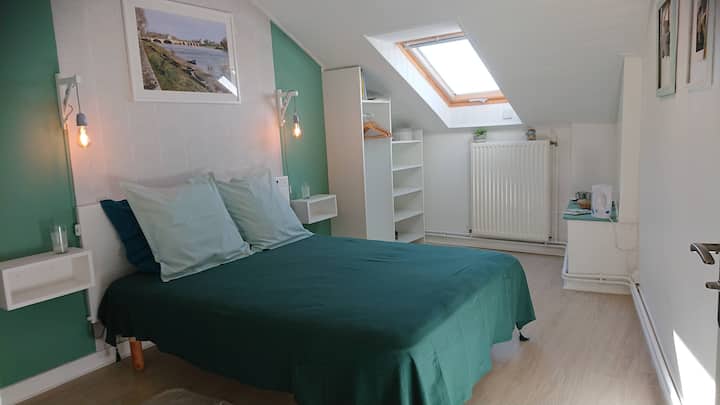 Jolie Chambre 2 Pers. Petit-déj Inclus Salle D'eau - Chinon