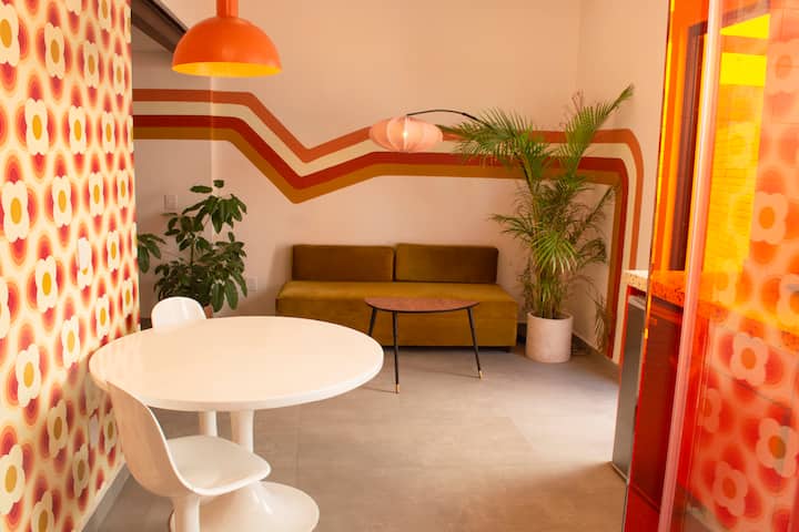 Trendy Loft  Equipado, Cocineta Terraza Wifi A/c - Guadalajara, Jalisco, Mexique