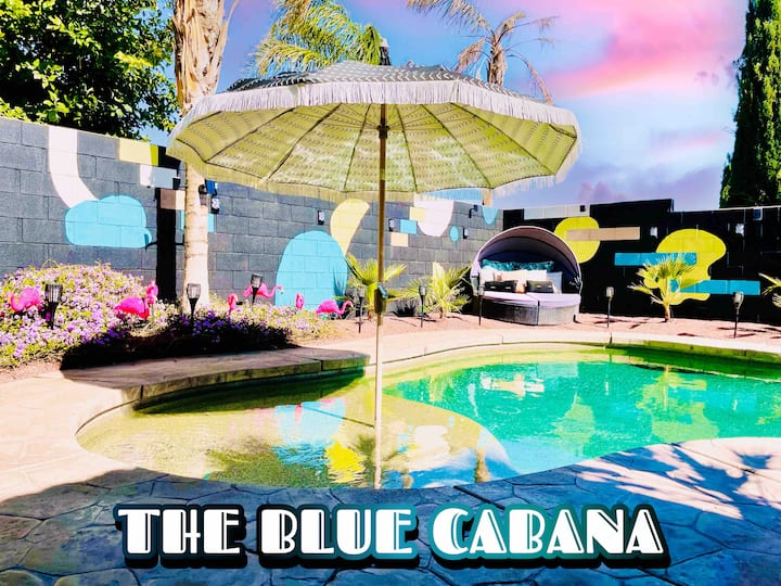 The Blue Cabana ~ A Unique Desert Experience - Indio, CA