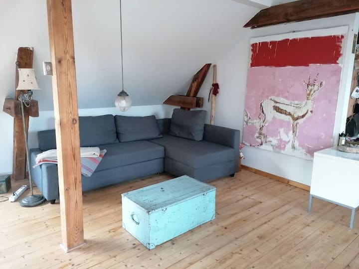 [Kunst Nest]: Atelier-loft Mit Charme Im "Viertel" - Bremen