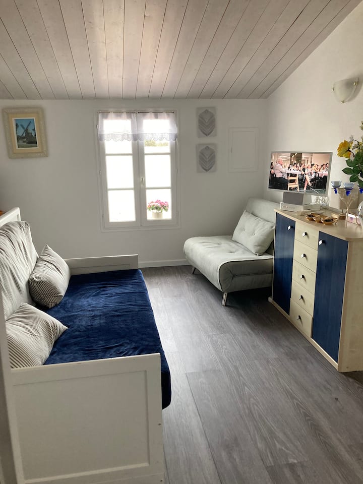 Appartement à L'étage Très Lumineux Et Cosy - Saint-Clément-des-Baleines
