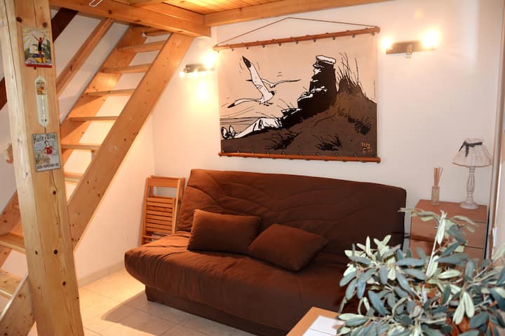 Studio Mezzanine Proche Jean Médecin - Villefranche-sur-Mer