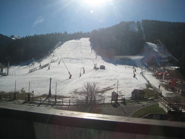 Ax Bonascre  Appt 6p  Face Aux Pistes Avec Balcon - Ax-les-Thermes