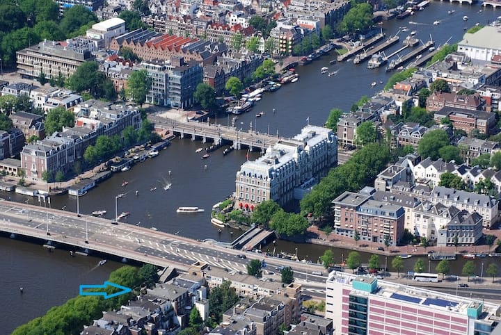 Luxury Apt. With Stunning River View - Amsterdam