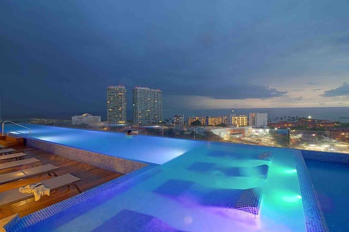 Bello Depa Vista Al Mar Y Montaña En Zoho Skies - Puerto Vallarta