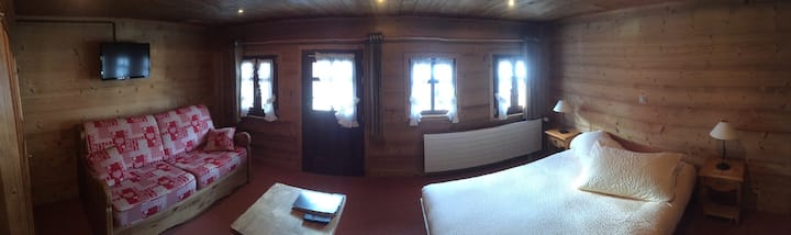 Chambre A L'auberge De La Poste Au Centre. - Les Diablerets